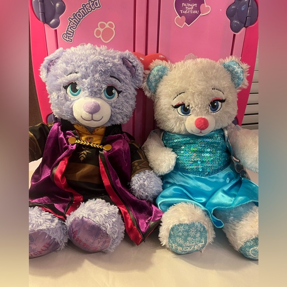 Build-A-Bear | Toys | Build A Bear Bab Disney Frozen Elsa Anna Bears ...